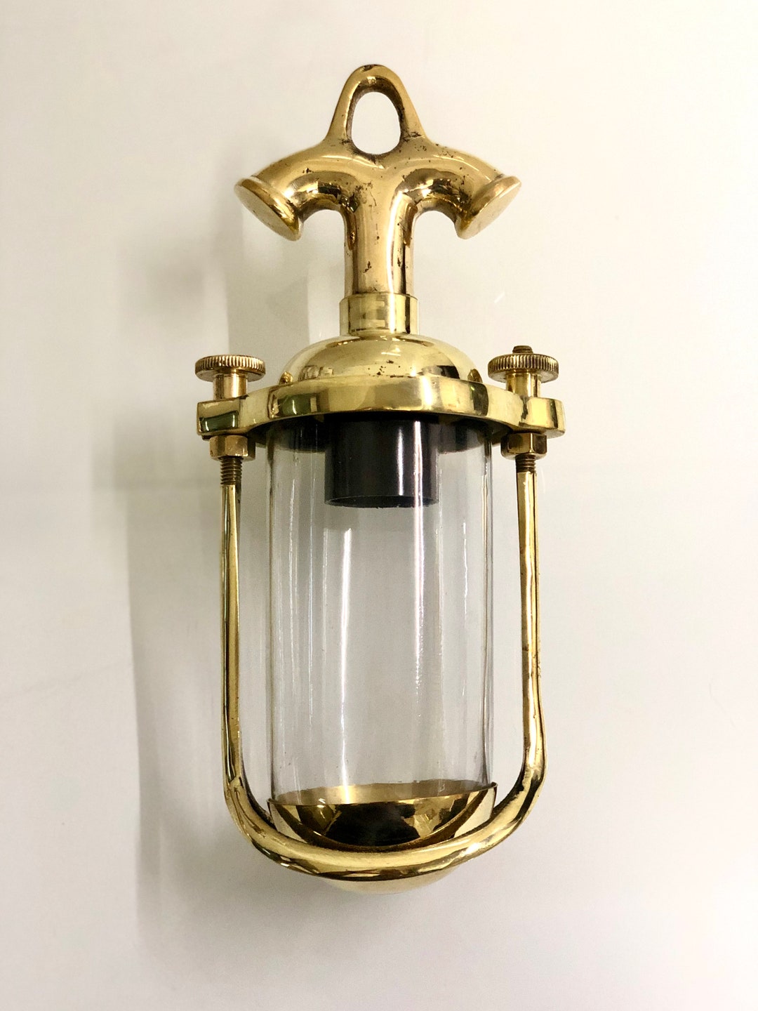 Maritime Vintage Style Ship Solid Brass Hanging Cargo Pendant Light ...
