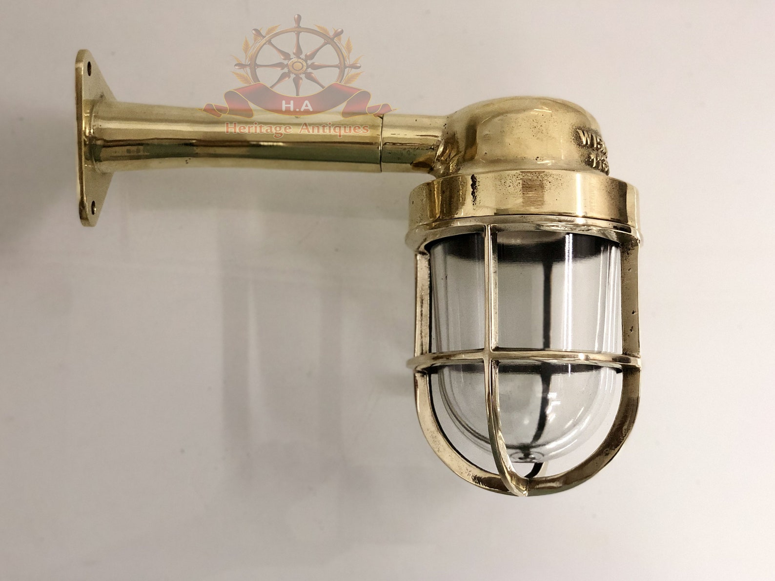 Mid Century Antique Marine Home/office Wall Decoration Light - Etsy