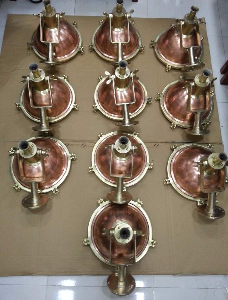 Nautical Marine Ship Cargo Smooth Copper & Brass - Etsy