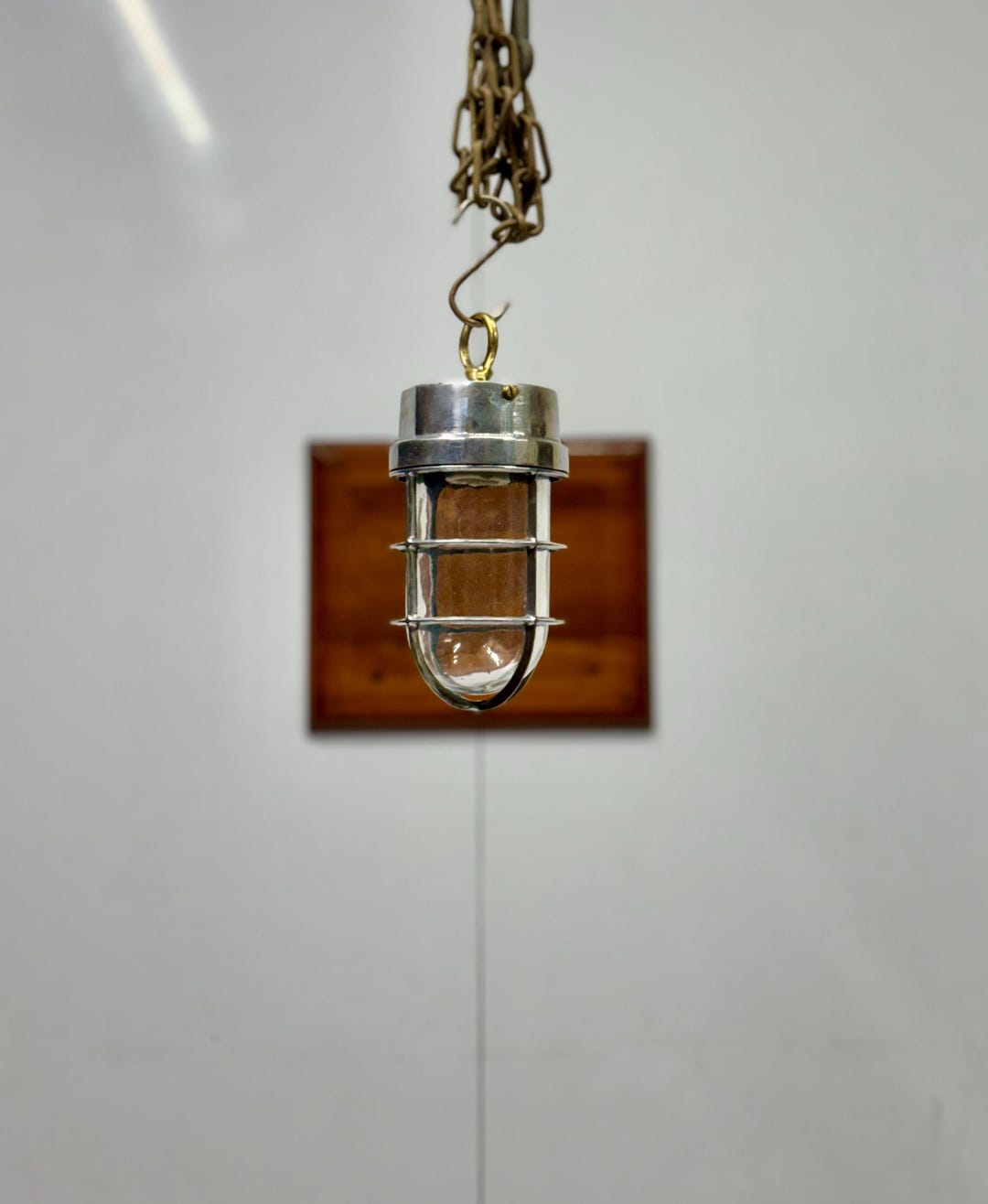 Minimalist Design Old Aluminum Bulkhead Ceiling Hanging Light Fixture ...