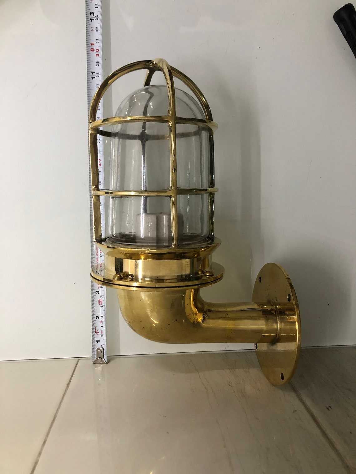 New Nautical Style Brass Wall Art Decor Ship Bulkhead Light | Etsy