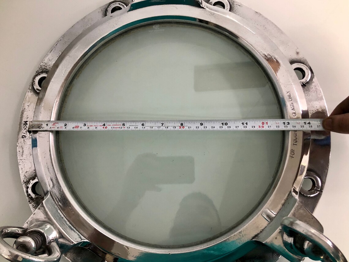 Old Vintage Nautical Marine Ship Aluminium Porthole/window - Etsy