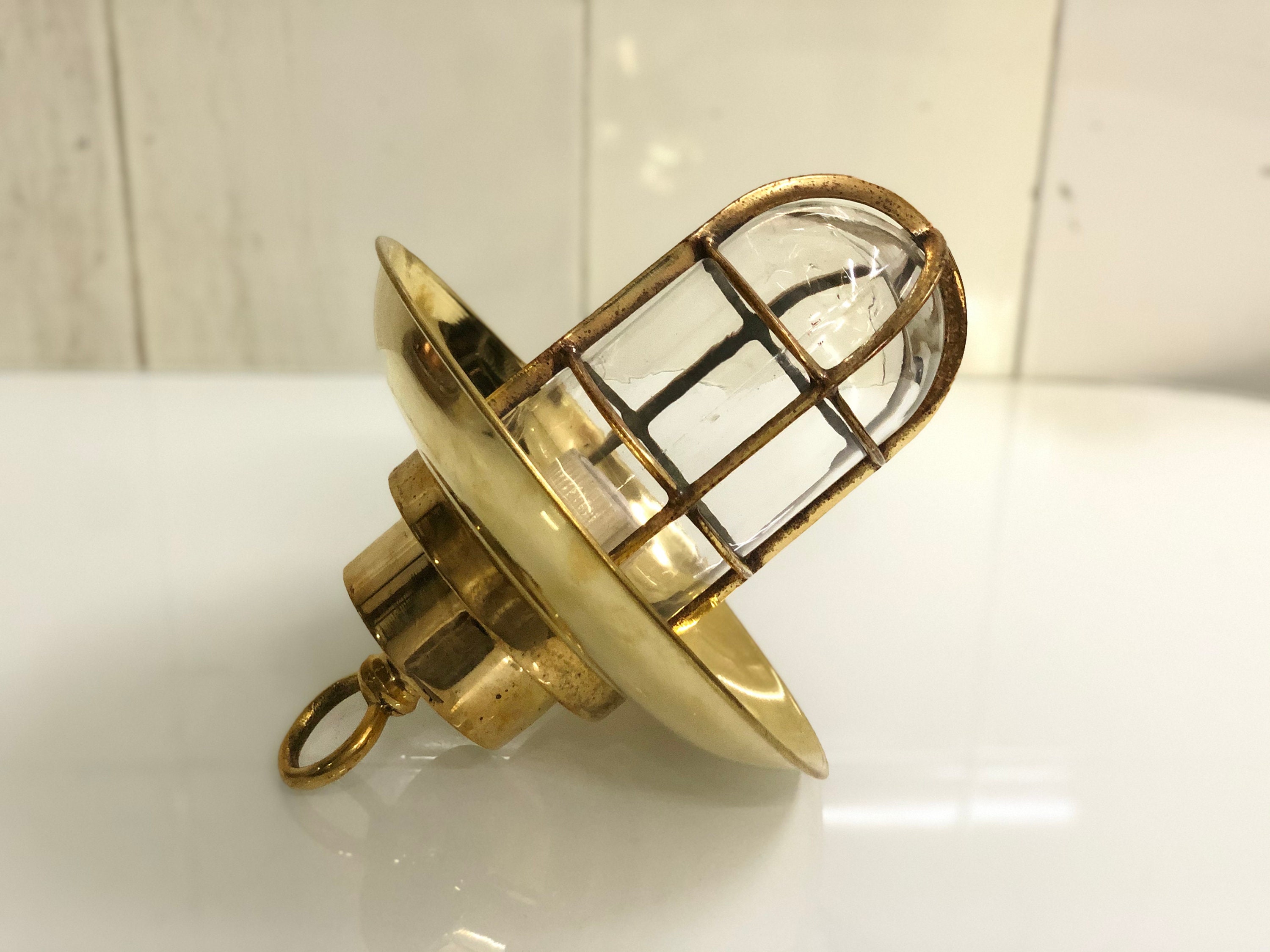 Antique Nautical Ship Long Vintage Style Hanging Cargo Light - Etsy