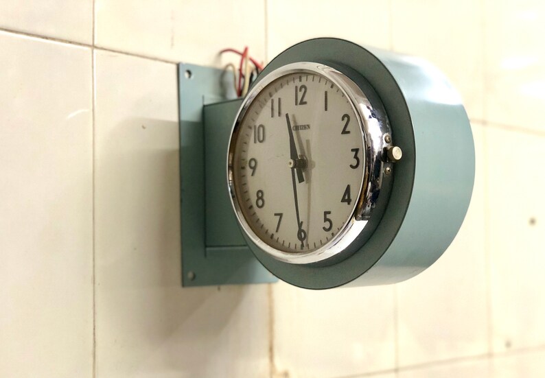 Original Vintage Maritime Navigation Citizen Clock Dual Face - Etsy