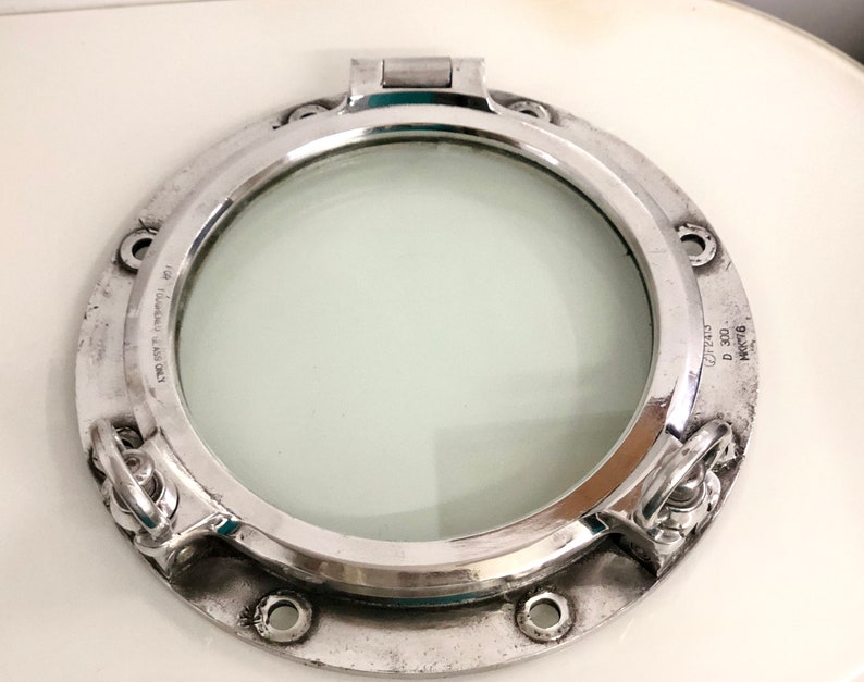 Old Vintage Nautical Marine Ship Aluminium Porthole/window - Etsy