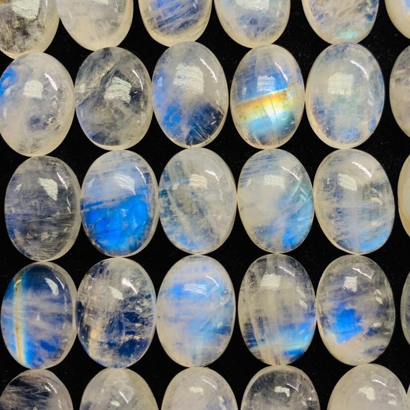 Rainbow Moonstone 20mm Bead - Etsy