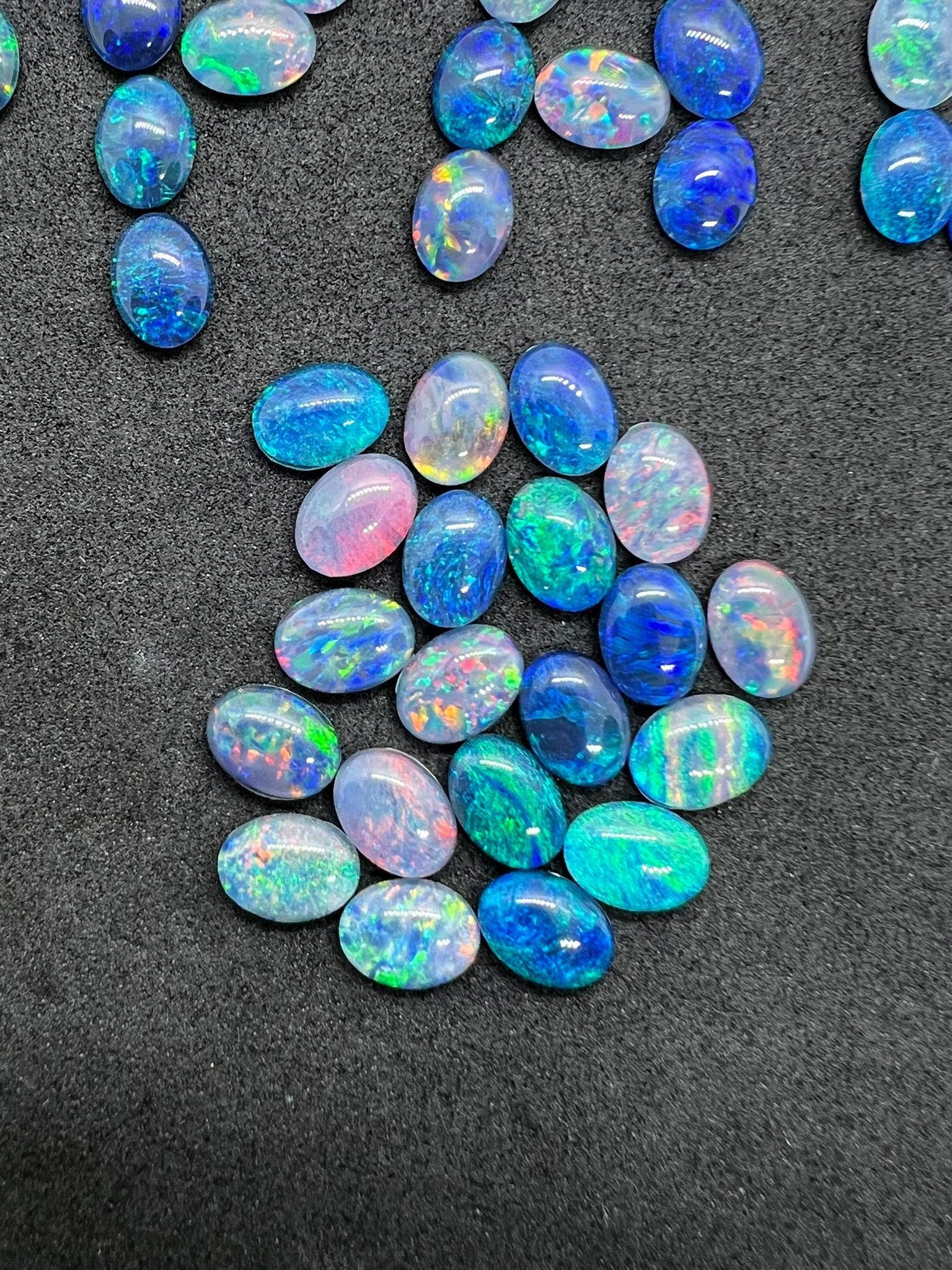 Australian Opal 8X6 Mm Cabs, Pack of 4 Pieces -AAA Quality, Opal ...