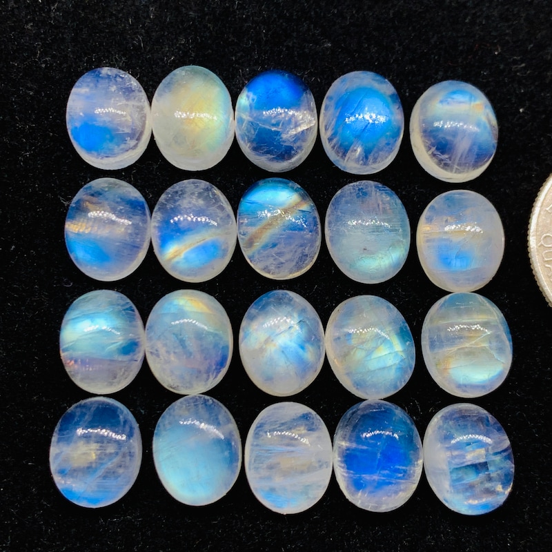 8x10 Moonstone Cabochons - Etsy