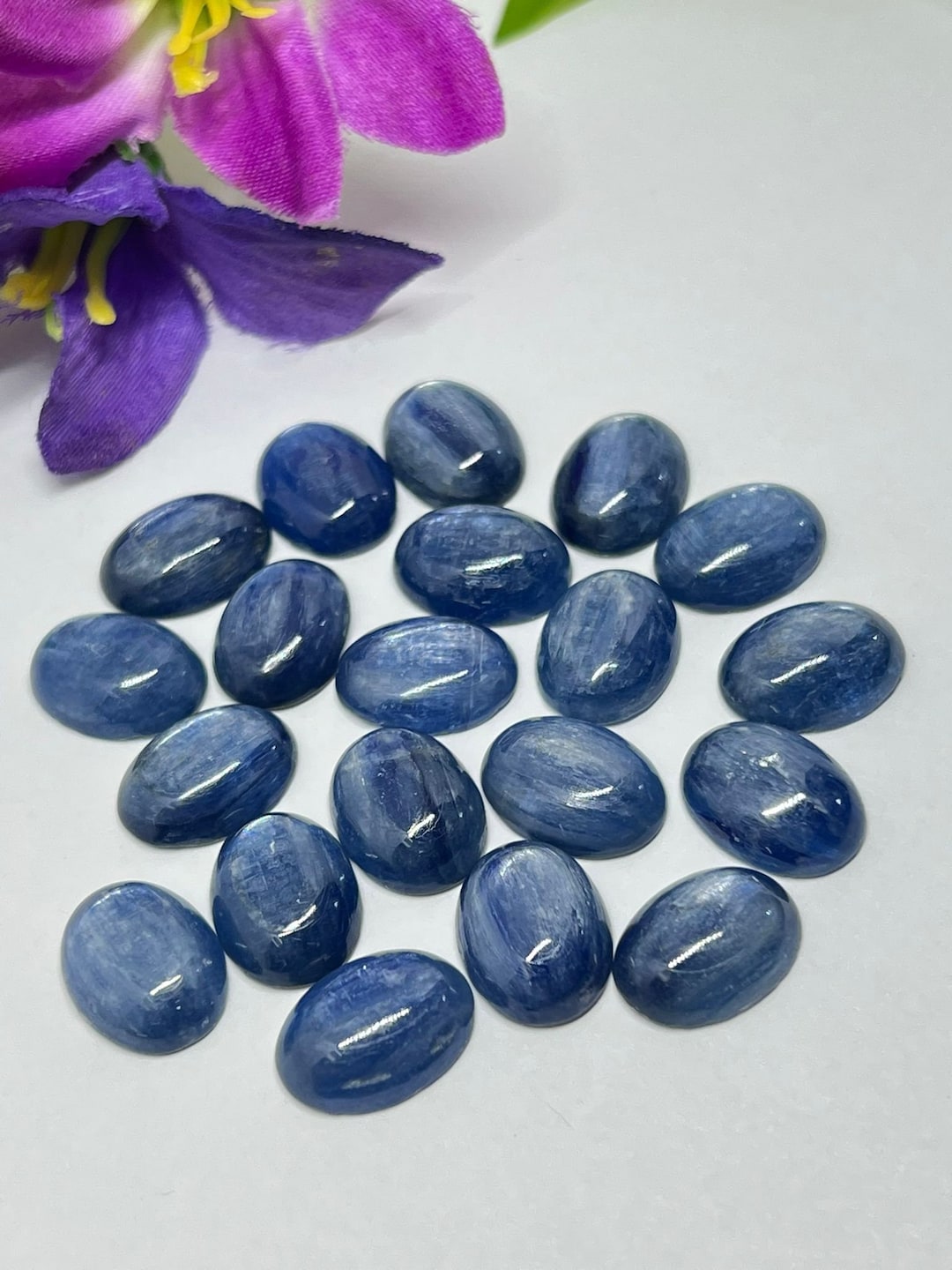 Kyanite Oval 15x20mm Cabochons, Kyanite Cabs, Super Fine Quality Cabs ...