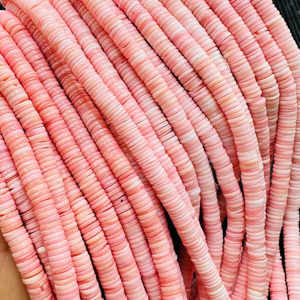 Shell Heishi Beads - Etsy