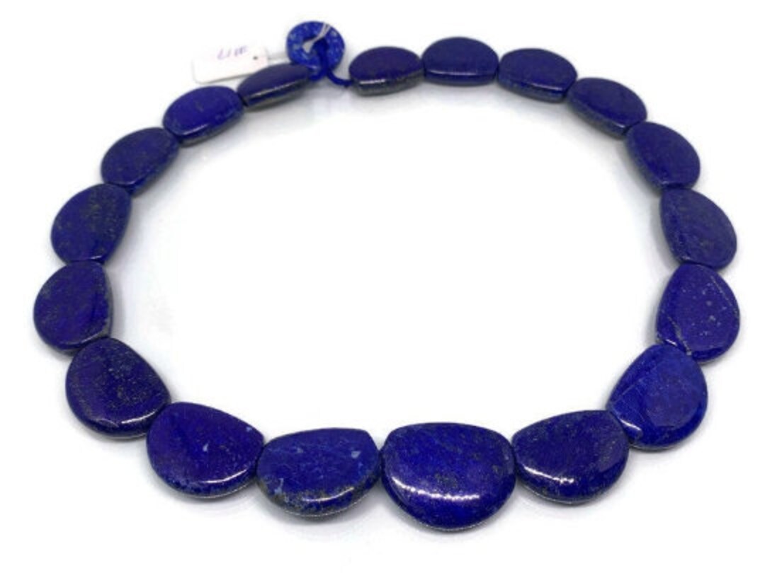 Lapis Necklace -CODE #17 -lapis Square Shape Necklace- Lapis Fancy ...