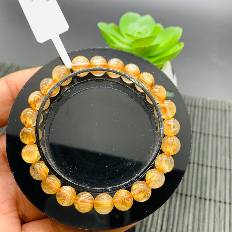 Gold Rutilated Quartz 4a - Etsy