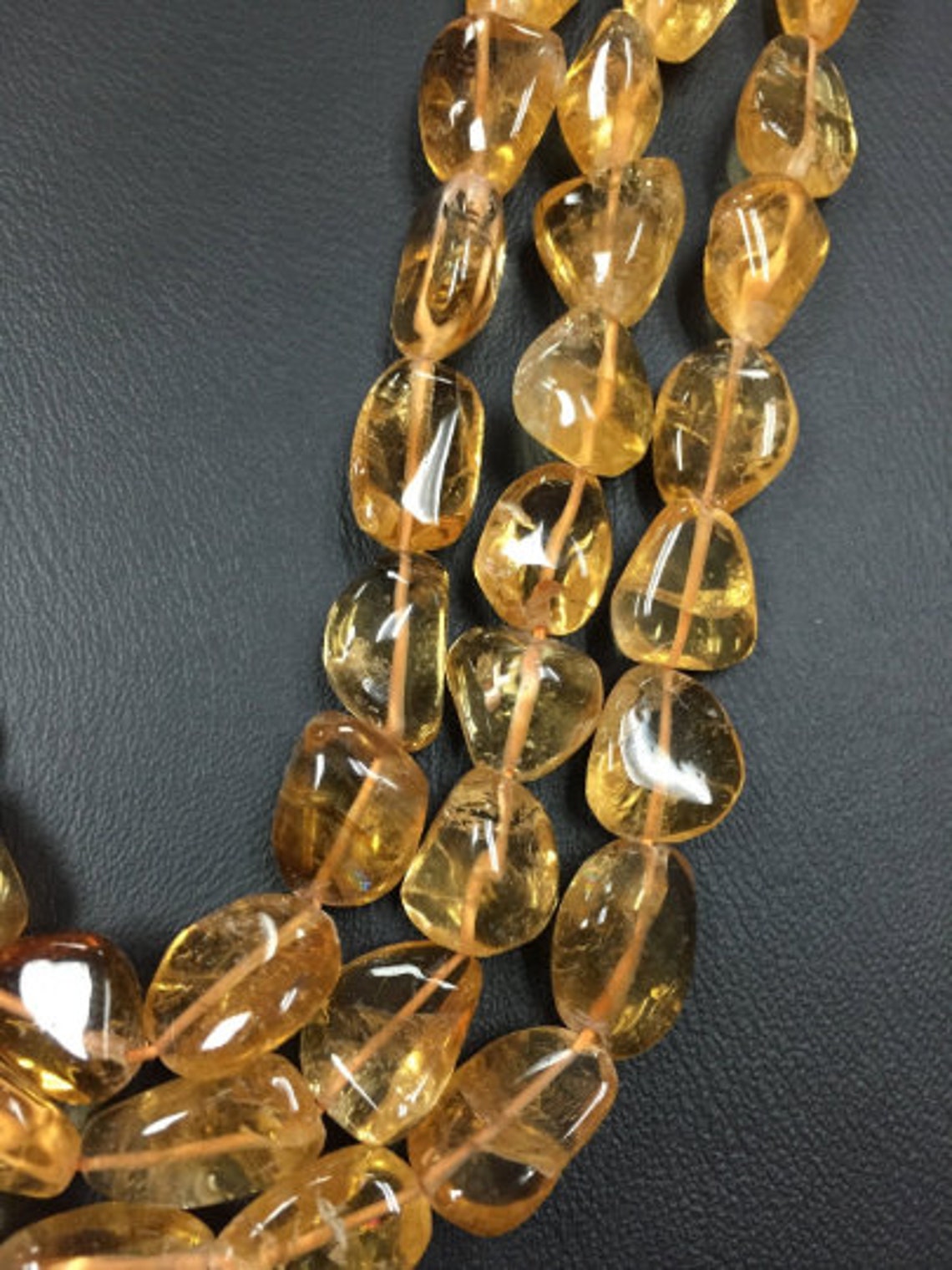 16 Strand Citrine Smooth Nuggets 10x12mm to 12x16mm - Etsy