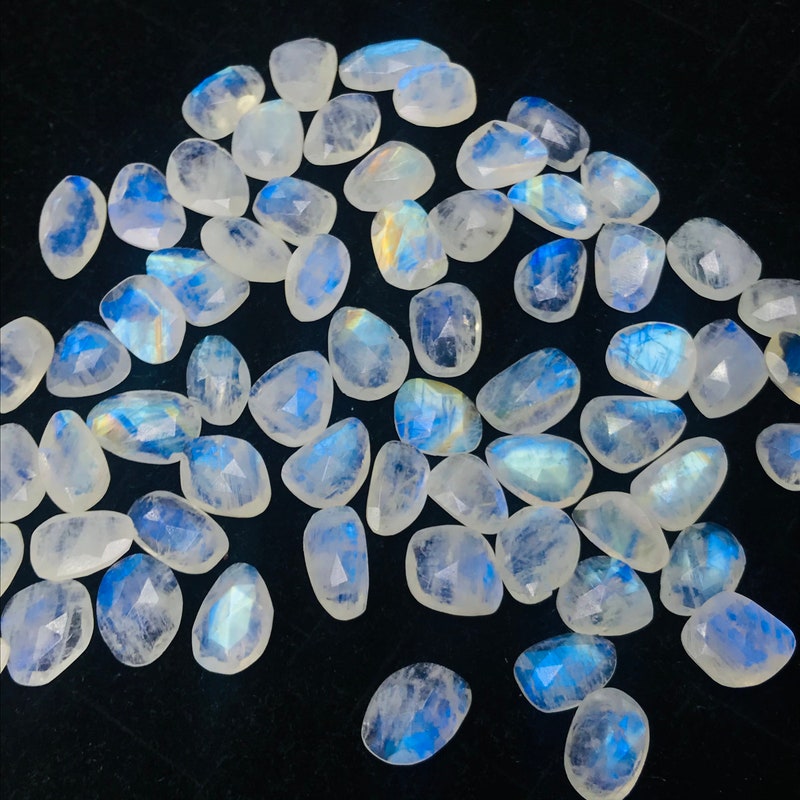 Rose Cut Moonstone - Etsy