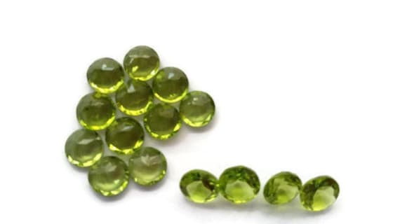 5mm Peridot Round Cut Top Quality Pack of 10 Pieces - Etsy