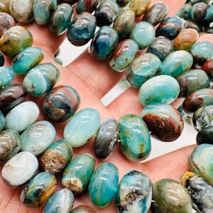 Peruvian Opal Roundel Beads • 7- 15 Mm Size • Length 16 Inch • AAA ...