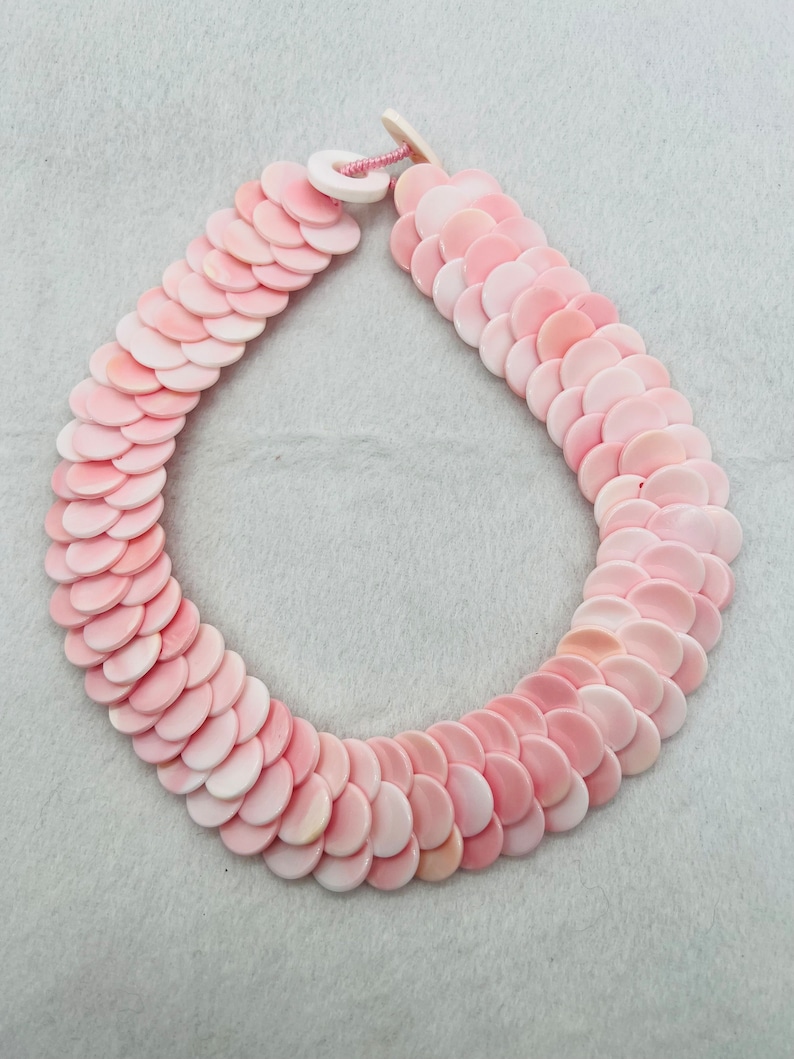 Queen Conch Shell Necklace, AAA Quality • Natural Pink Queen Conch ...