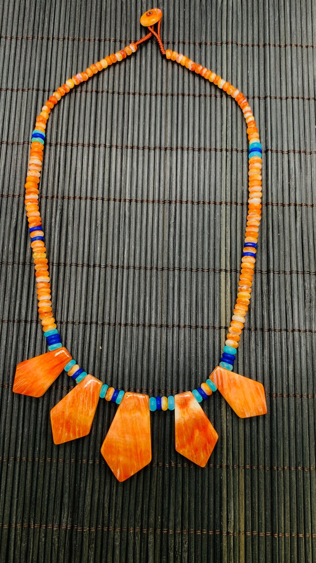 Spiny Oyster Shell Necklace • AAA Quality • Natural Spiny Oyster Shell ...