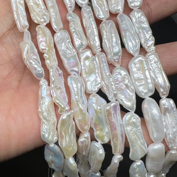 Biwa Pearl Necklace - Etsy