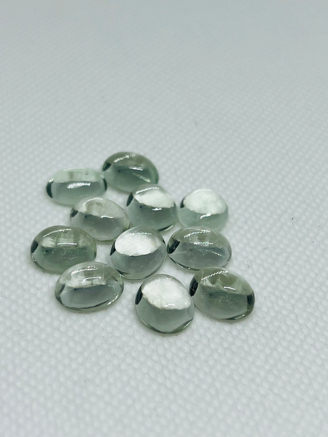 7X9MM Prasiolite Oval Cabs - Pack of 4 Pcs - AAA Quality - Natural ...