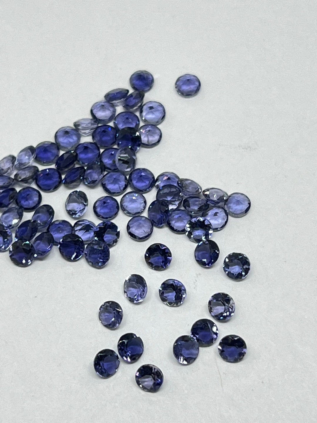 Iolite Round 3MM Faceted Pack of 10 Pcs AAA Quality - Etsy
