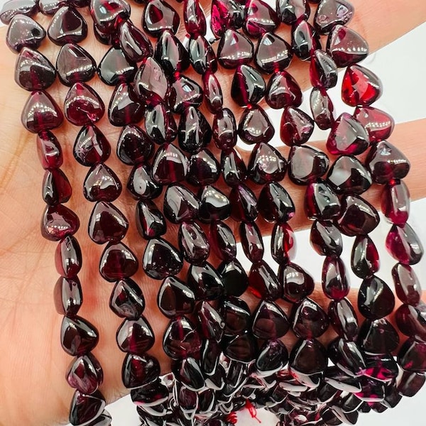 Garnet Heart - Etsy
