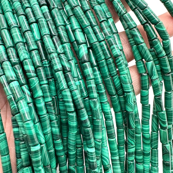 Malachite Beads - Etsy