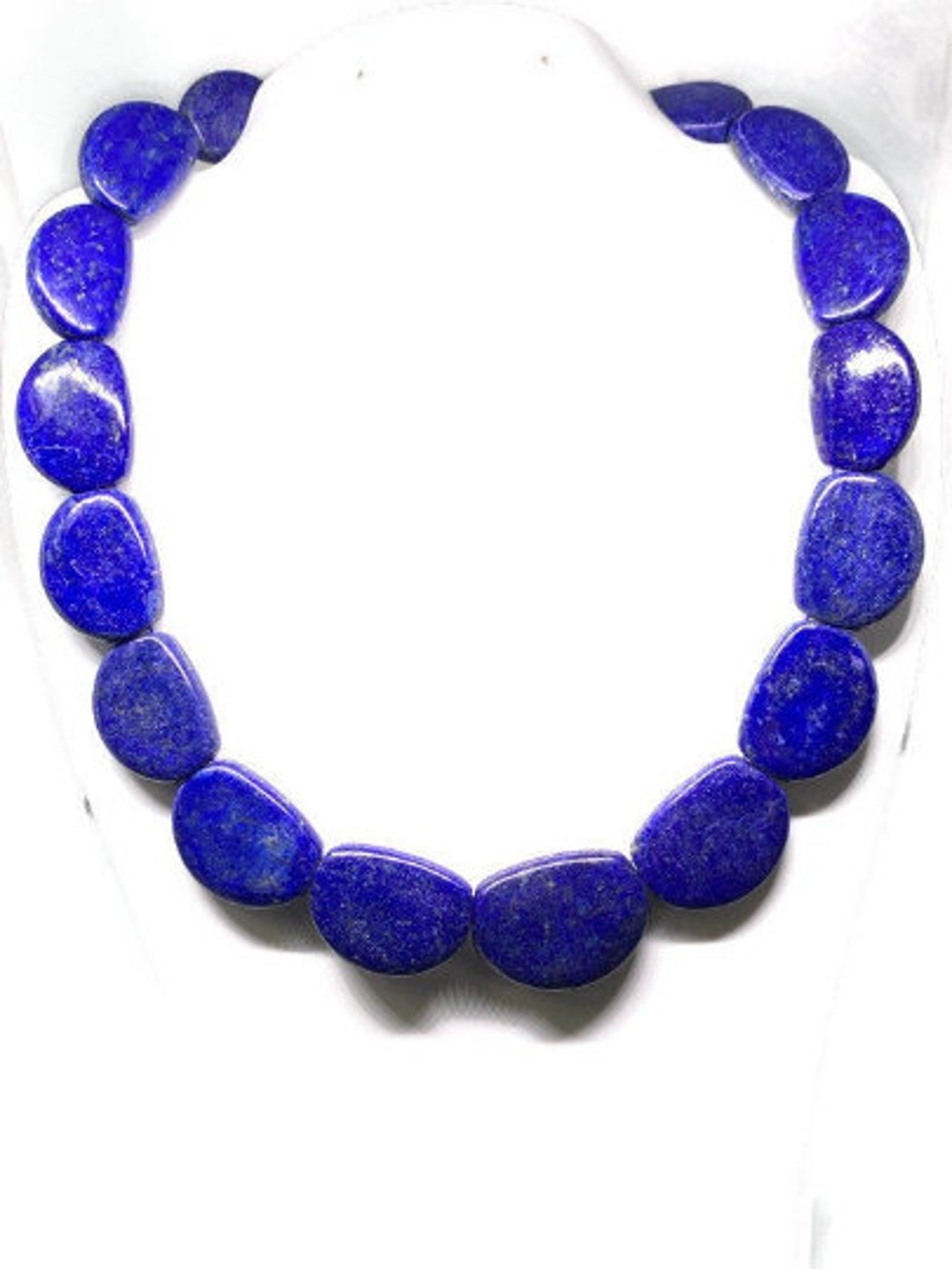 Lapis Necklace -CODE #14 -lapis Square Shape Necklace- Lapis Fancy ...