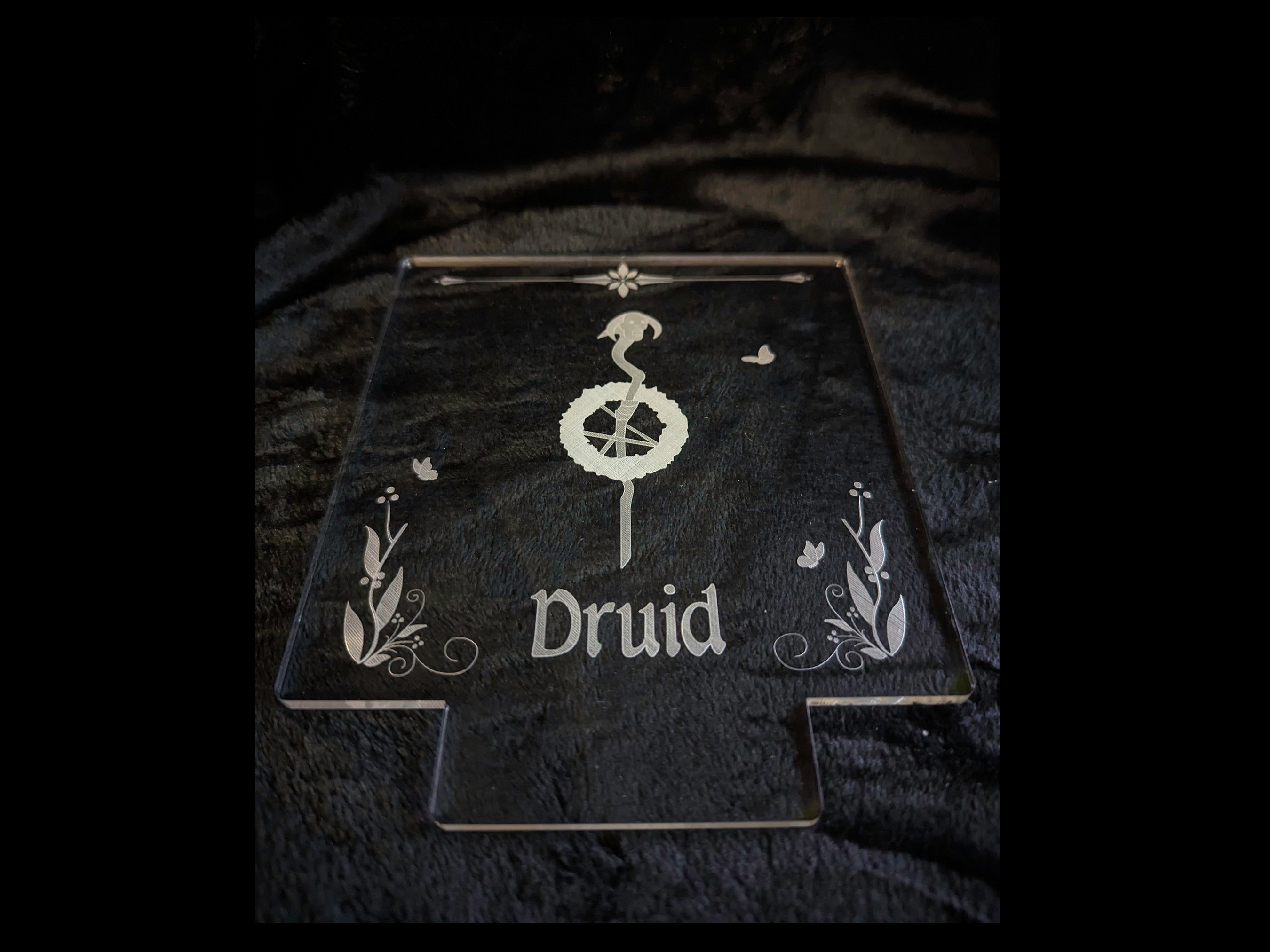 Everquest Inspired Druid LED Acrylic Desk Light Night Light - Etsy