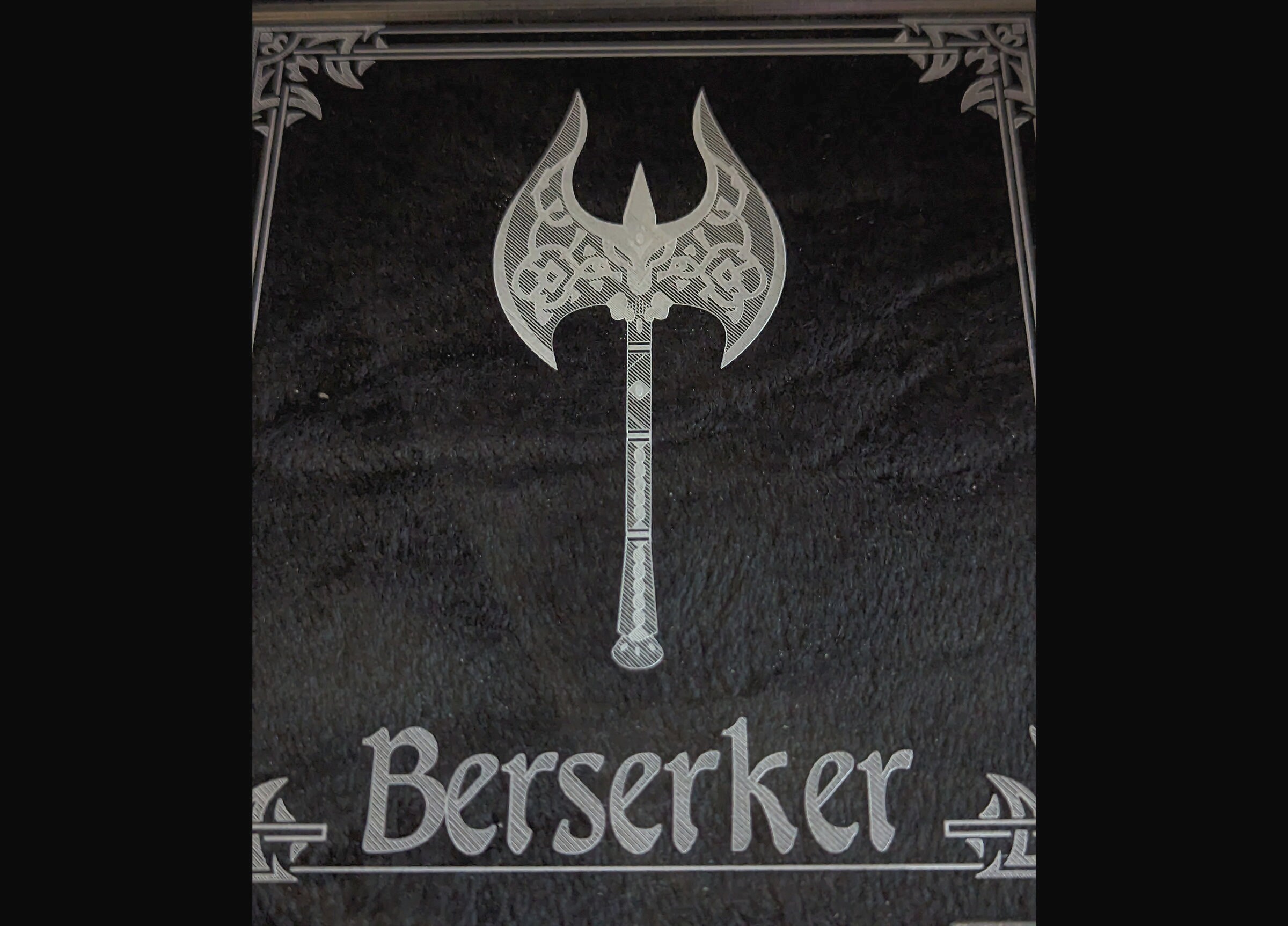 Everquest Inspired Berserker LED Acrylic Desk Light Night Light - Etsy