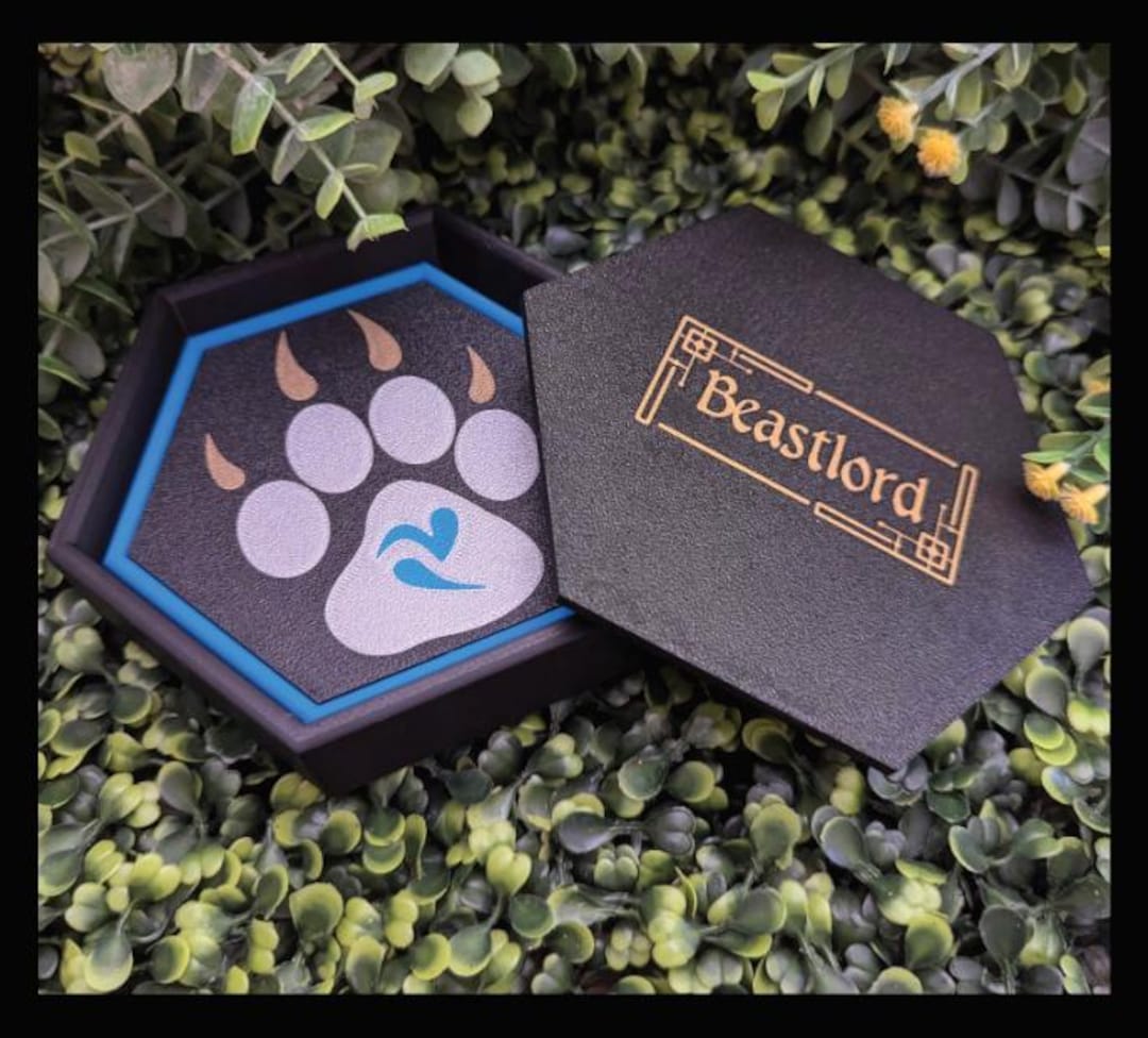 Everquest Inspired Beastlord 3d Printed Drink Coasters - Personalizable ...