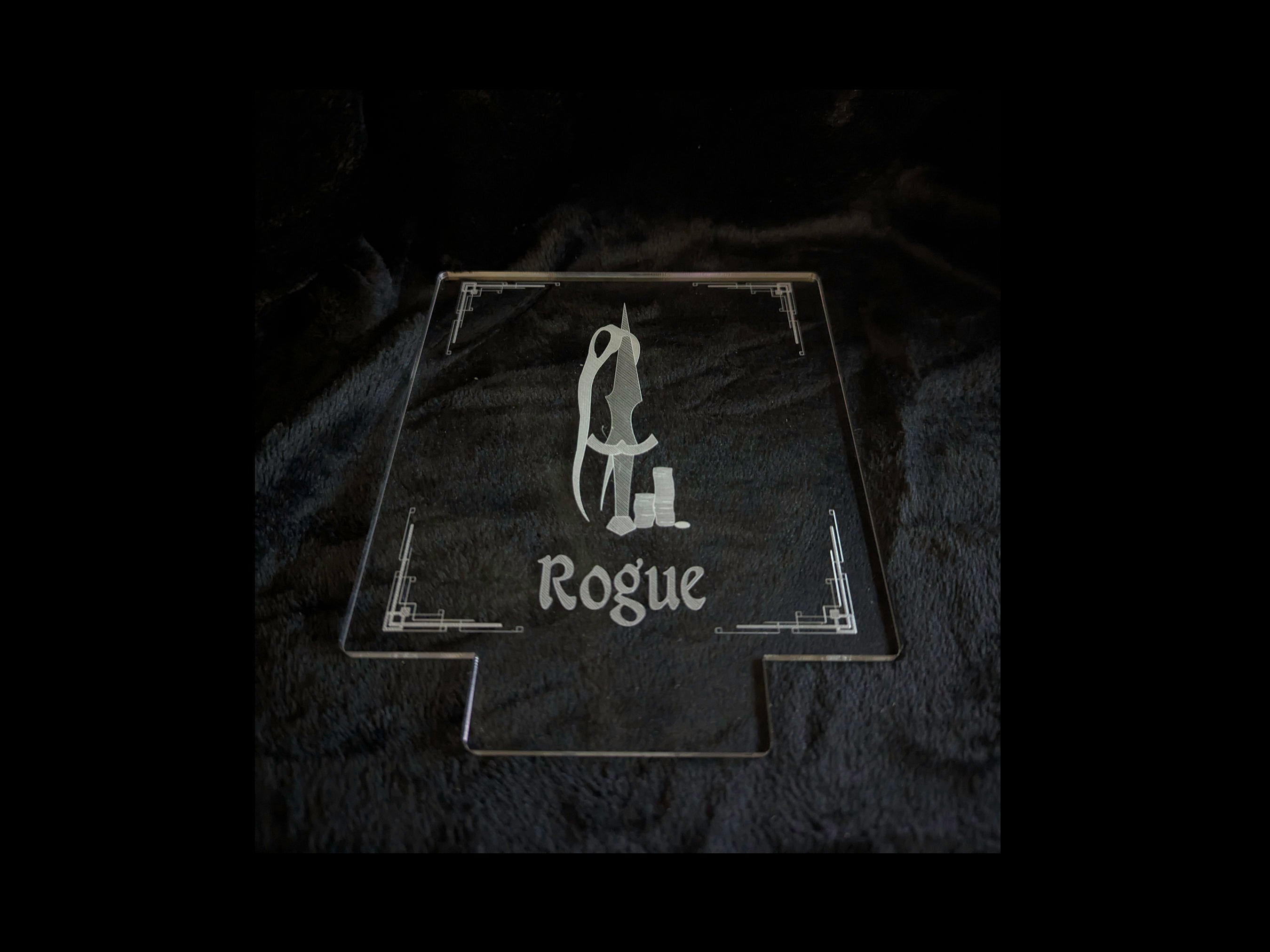 Everquest Inspired Rogue LED Acrylic Desk Light Night Light - Etsy