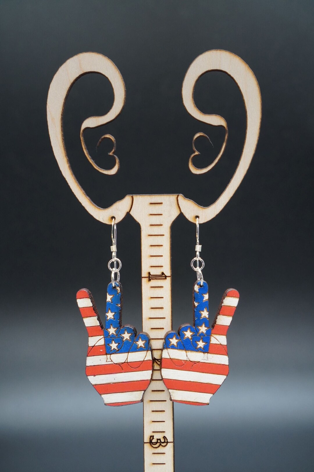 Peace Sign, Laser Cut, Hand Painted, Recycled Maple, Light Weight ...