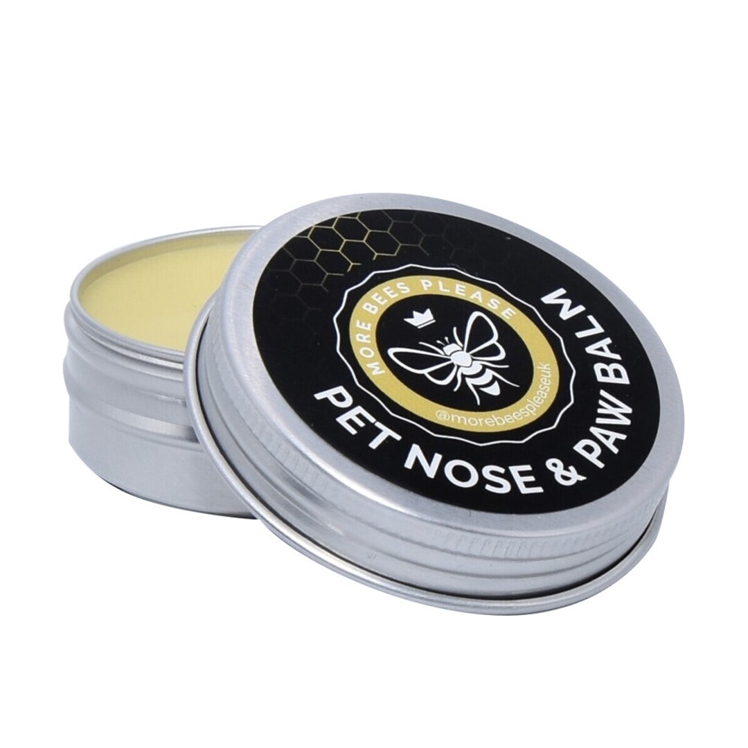 More Bees Pease Pet Nose & Paw Balm 30g for Dogs and Cats Dry Nose ...