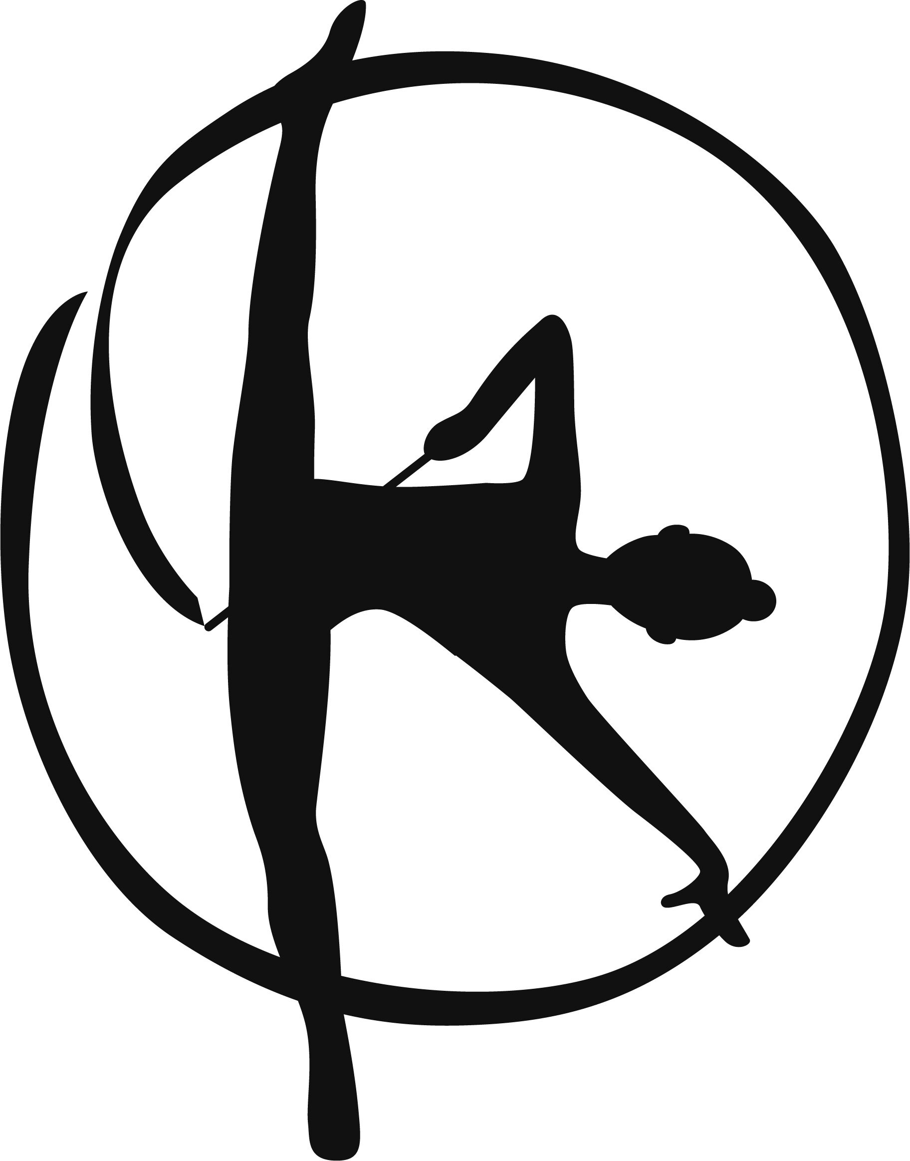 Dance/gymnast Poses Silhouette Clip Art Set, PNG Files - Etsy