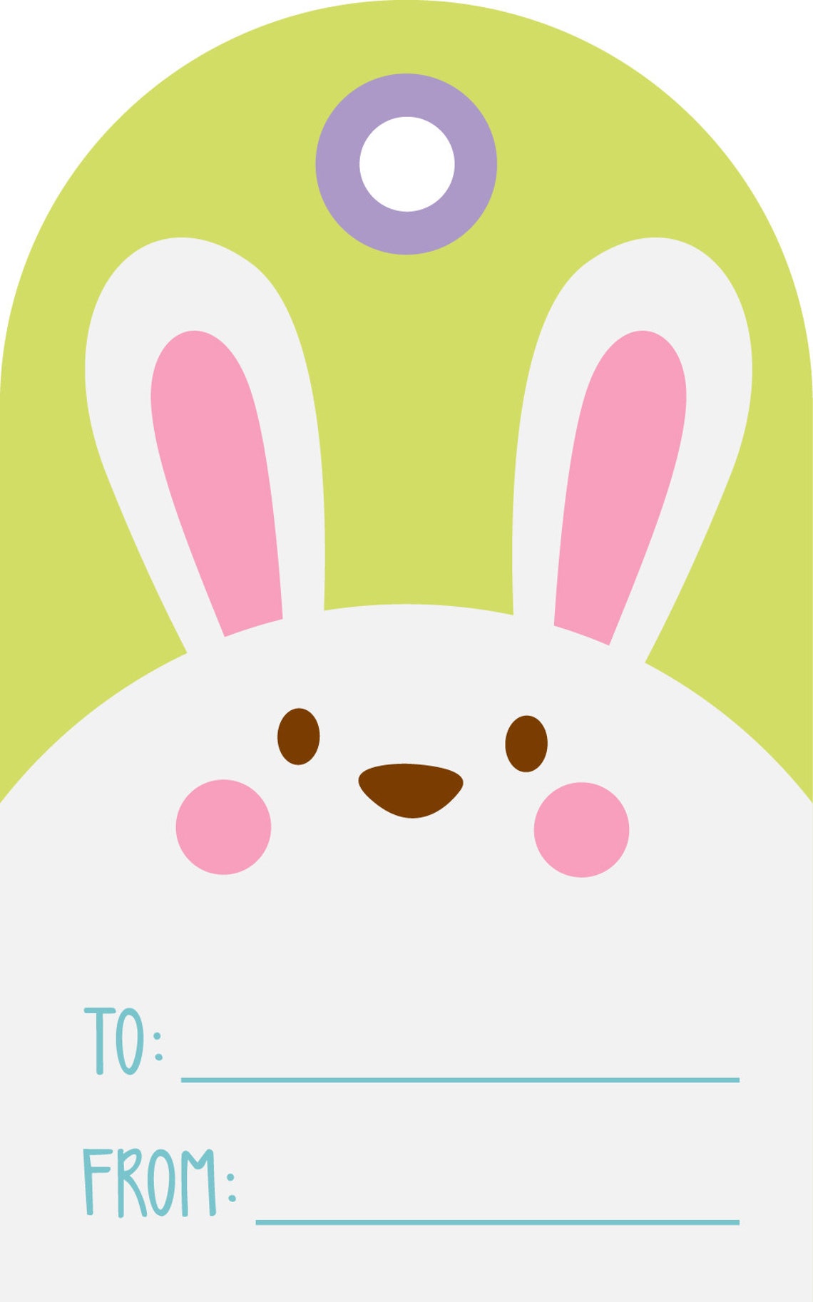 Easter Gift Tags Clip Art Set, PNG Files - Etsy Canada