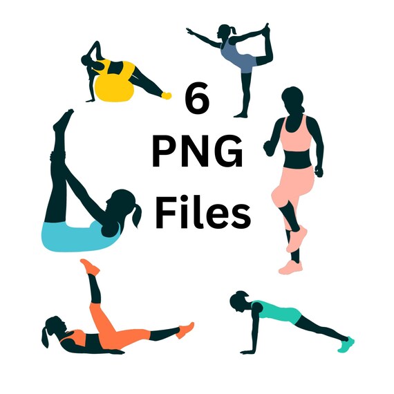 Exercise Silhouette Clip Art