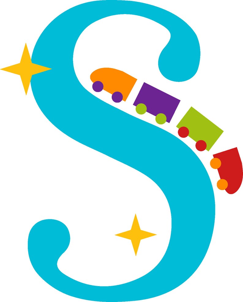 Circus Carnival Letters Clip Art Set PNG Files Digital Download - Etsy