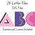 PNG File | Nostalgia Alphabet Letter Set | Digital Download - Etsy