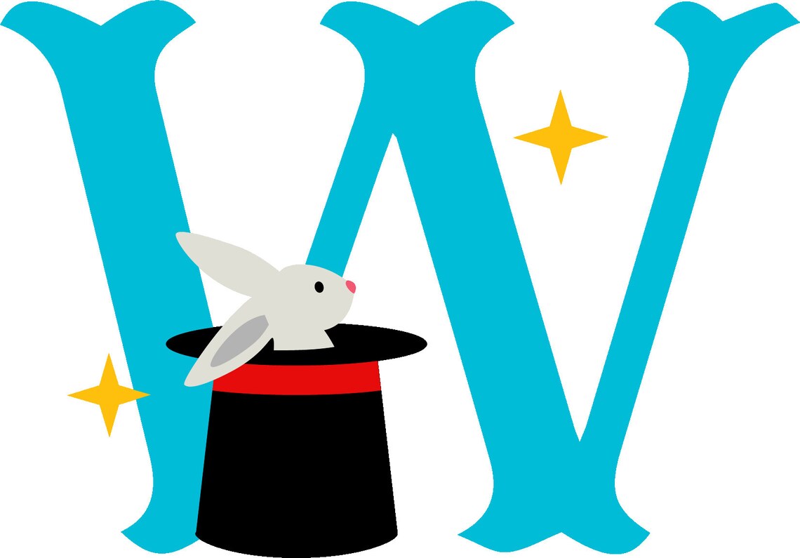 Circus Carnival Letters Clip Art Set PNG Files Digital Download - Etsy