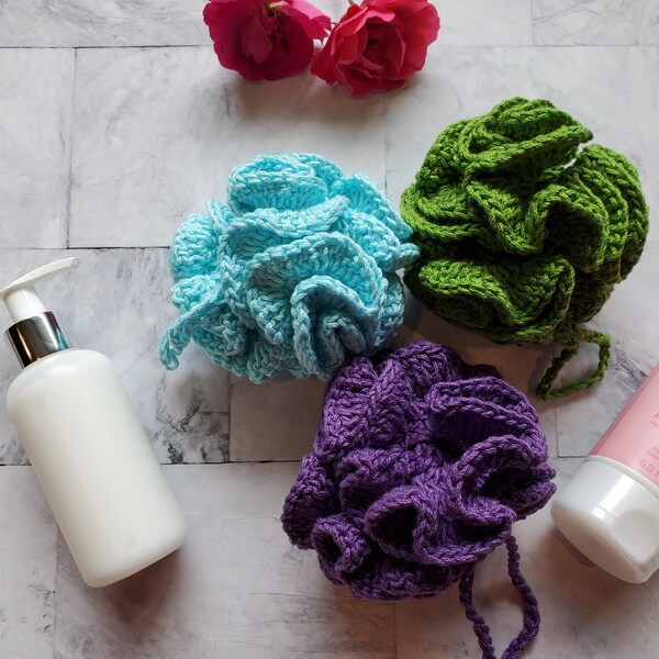 Crochet Loofah - Etsy