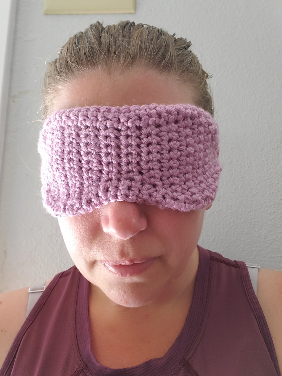 Sleep Mask Eye Sleep Mask Eyemask Spa Mask Crochet Sleep - Etsy