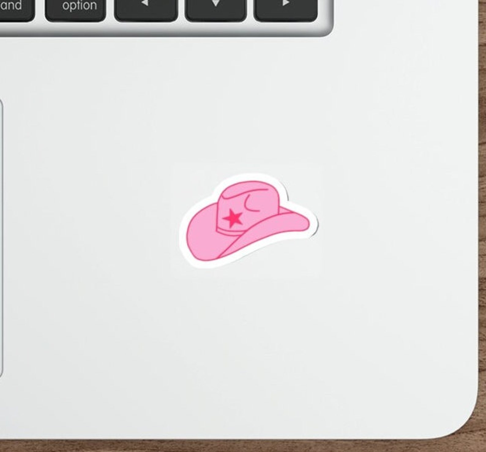 Pink Preppy Cowgirl Hat Sticker - Etsy