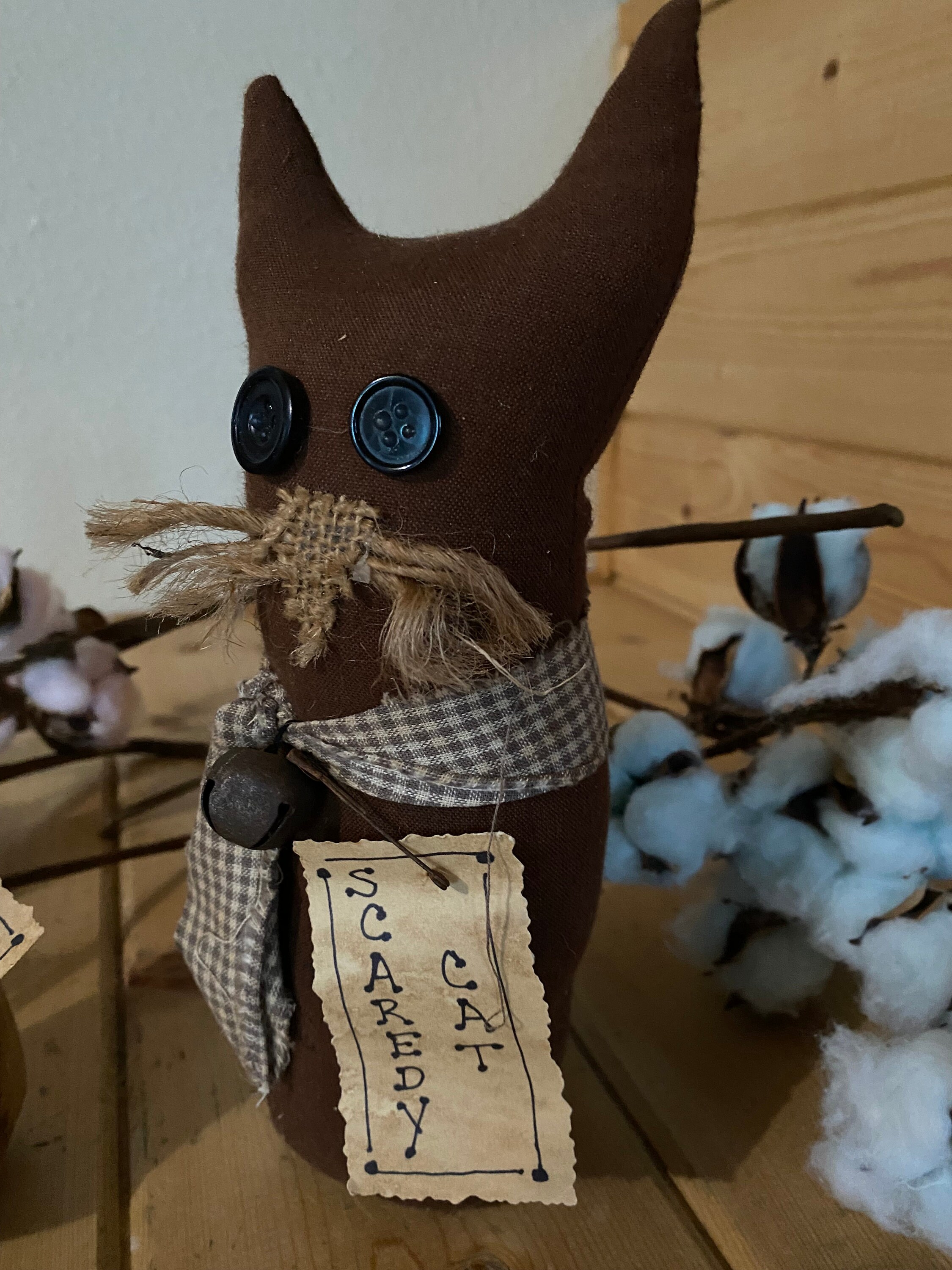 Primitive Handmade Cats - Etsy