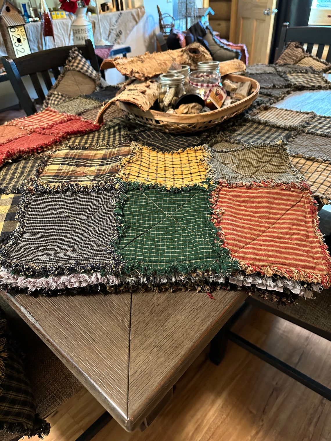 Rag Placemats - Etsy