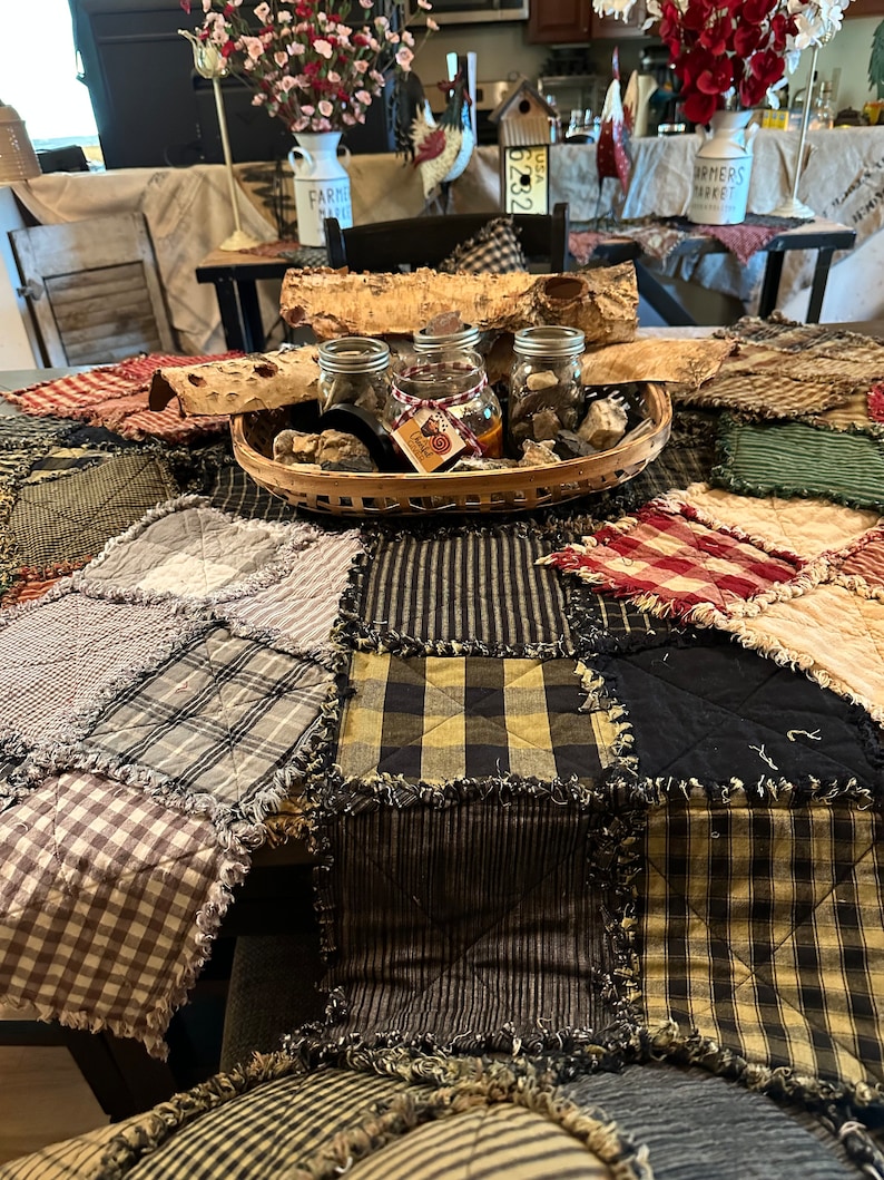 Rag Placemats - Etsy