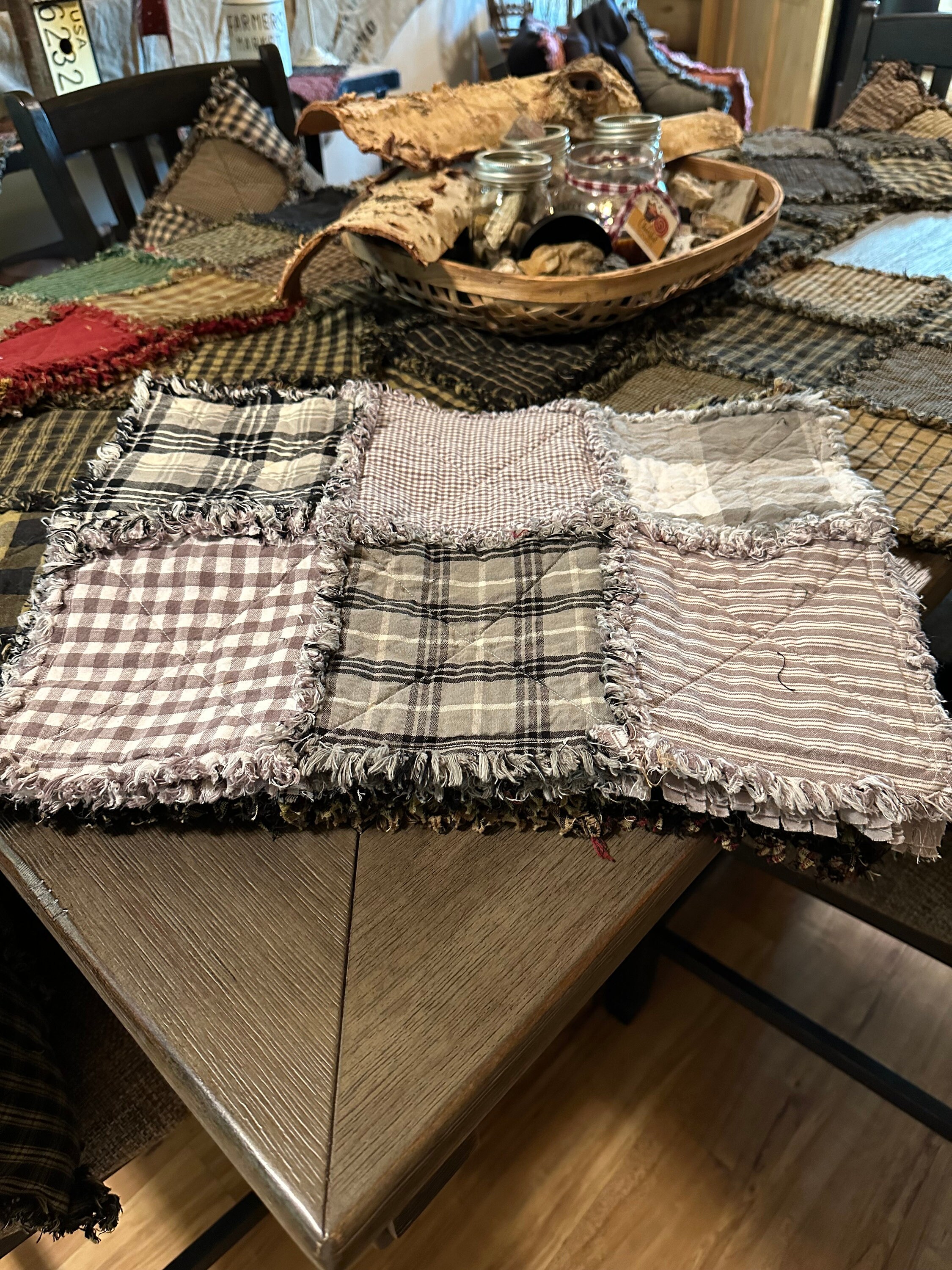 Rag Placemats - Etsy