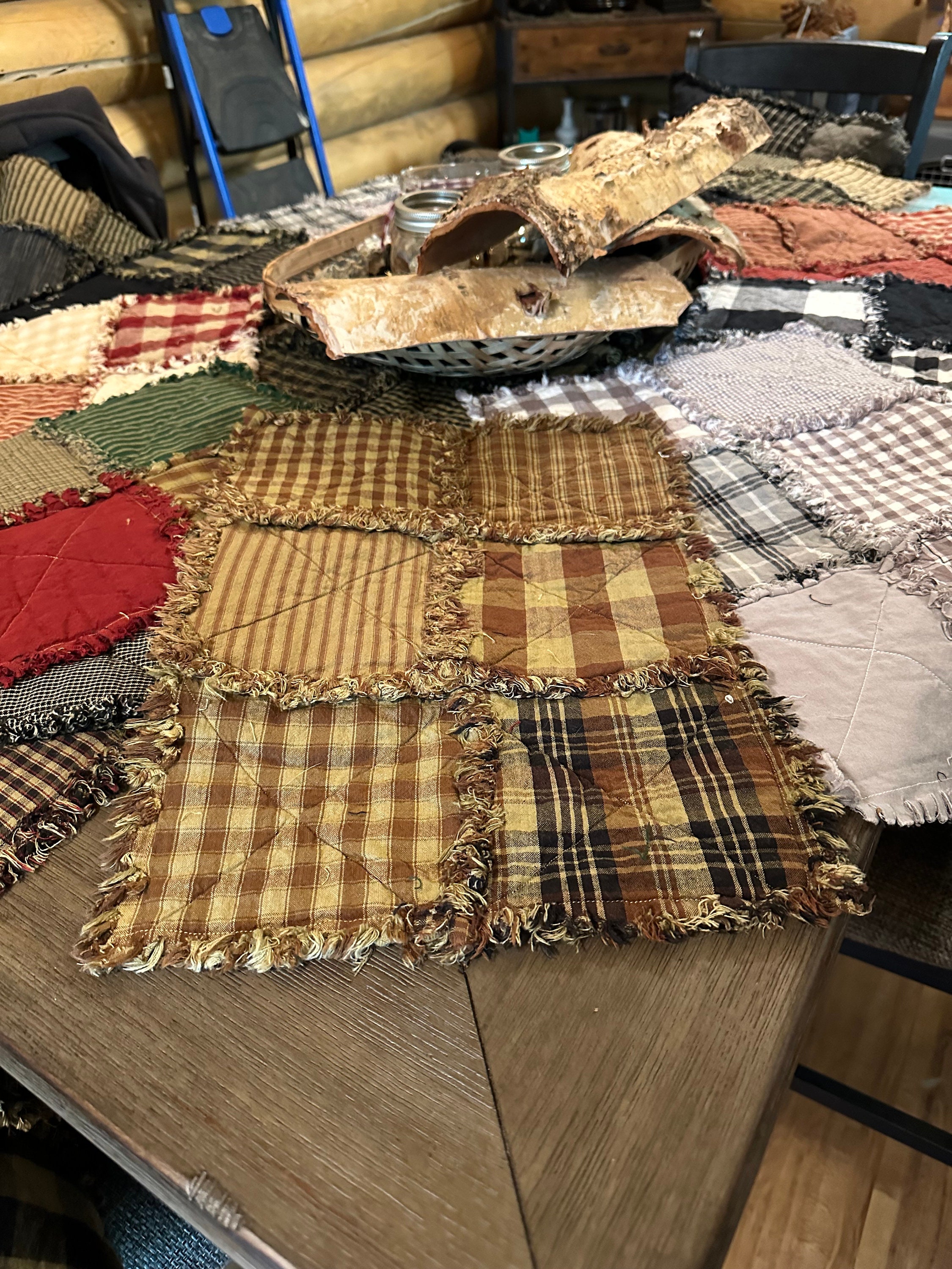 Rag Placemats - Etsy