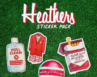 Heathers the Musical Inspired Badges Pack of 4 - Etsy UK