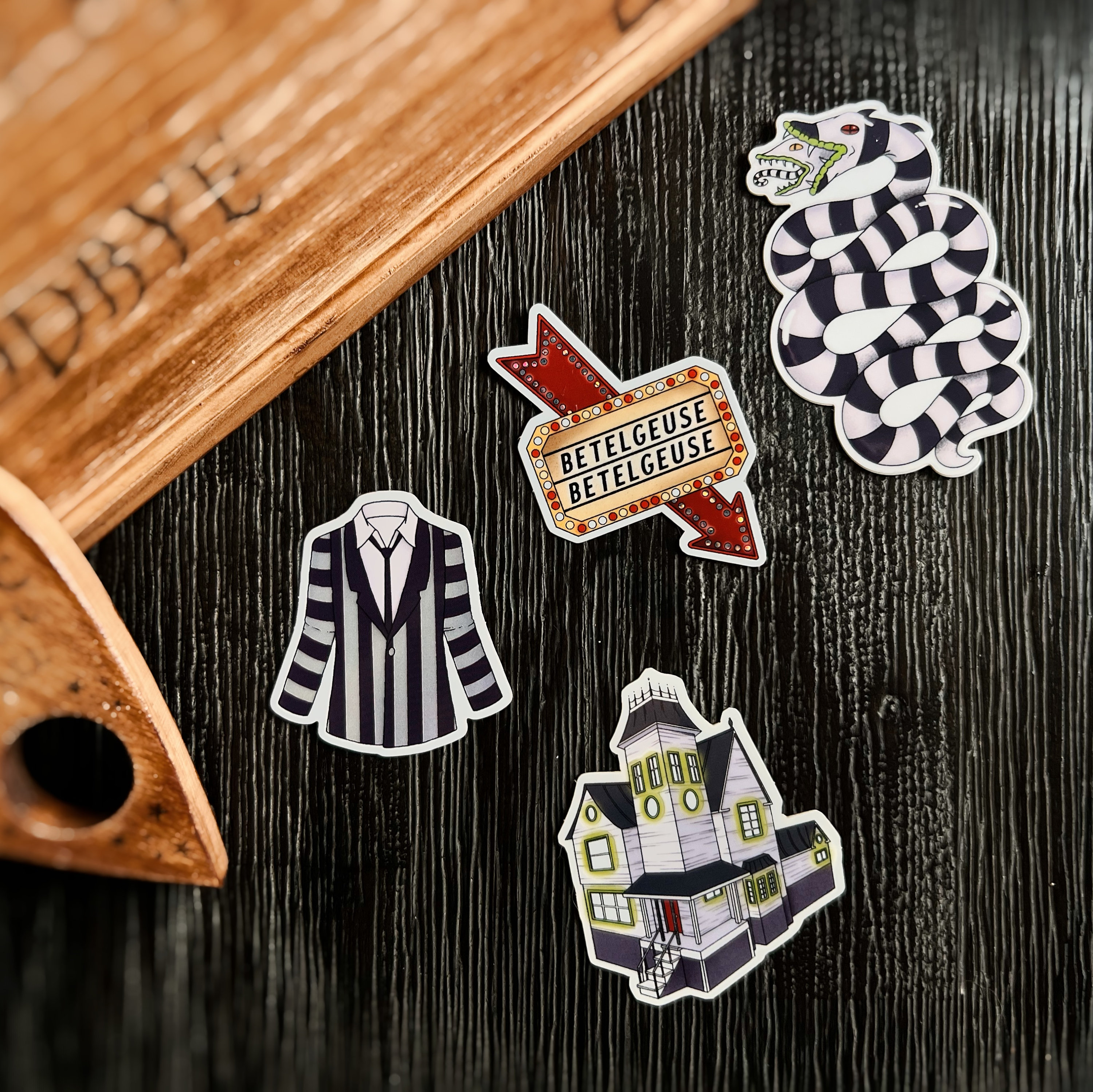 BEETLEJUICE Sticker Pack - Etsy
